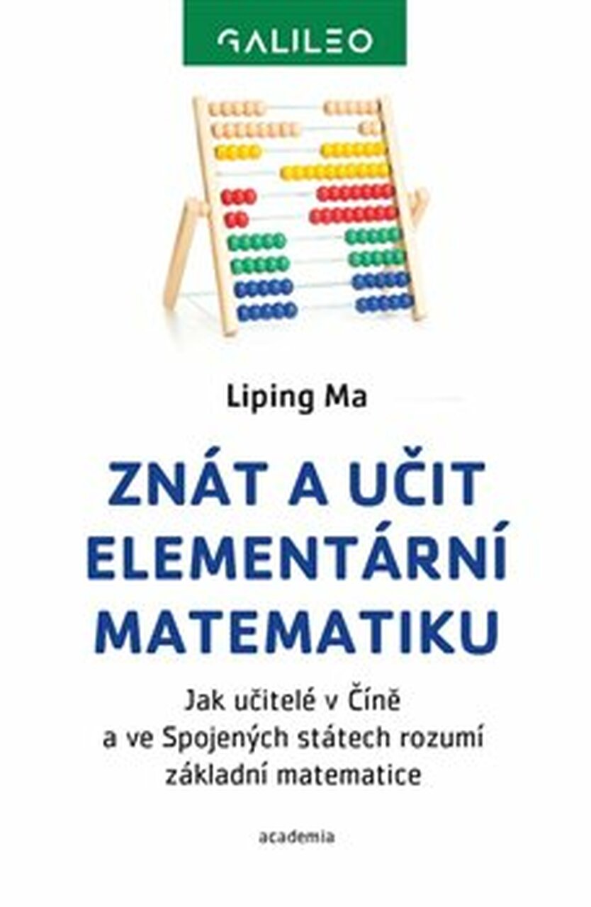 Tištěná kniha Znát a učit elementární matematiku - Liping Ma | Svaz ...